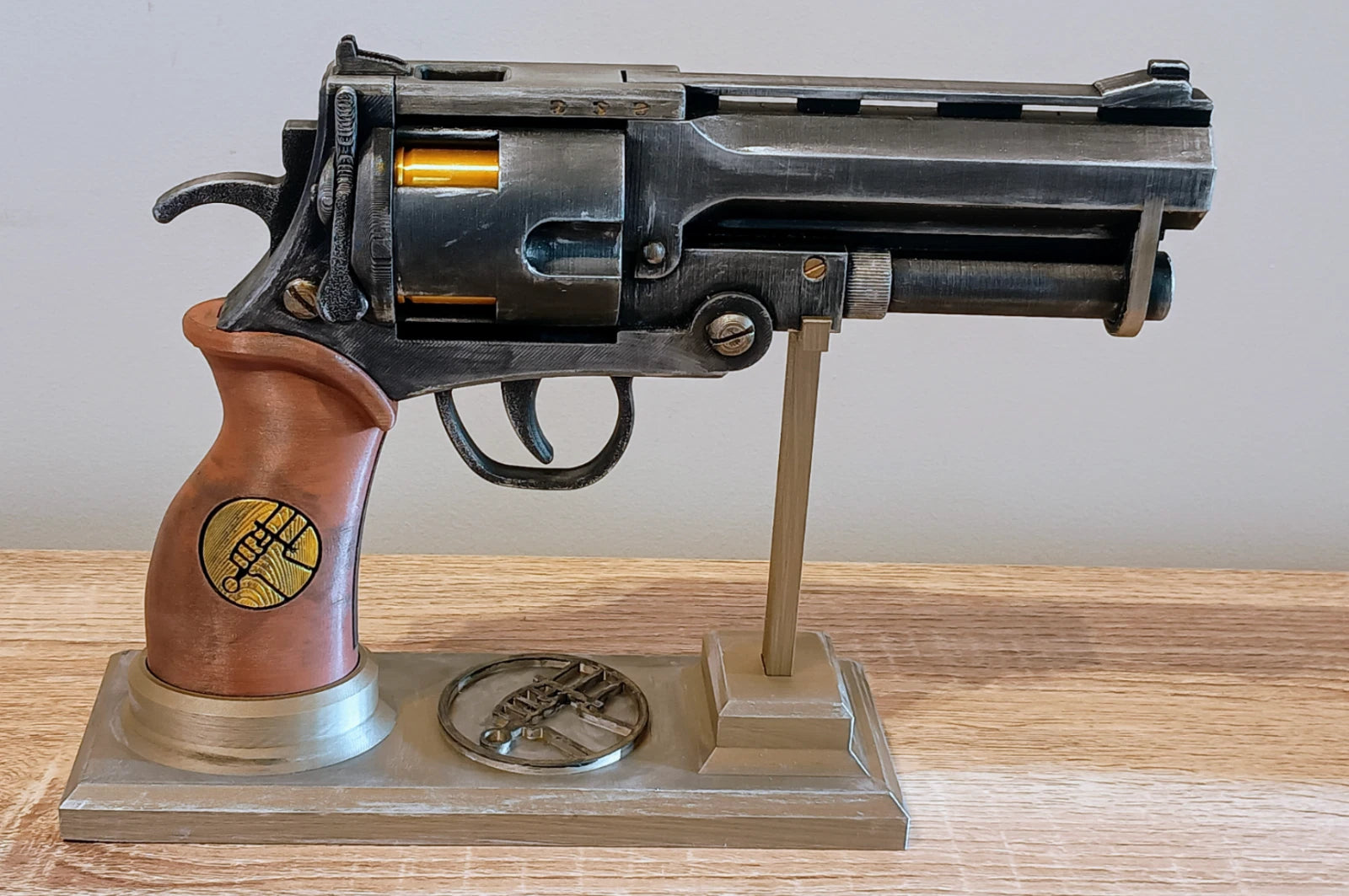 Hellboy Good Samaritan Revolver Gun 1:1 Scale 3D Printed Replica Cospl ...